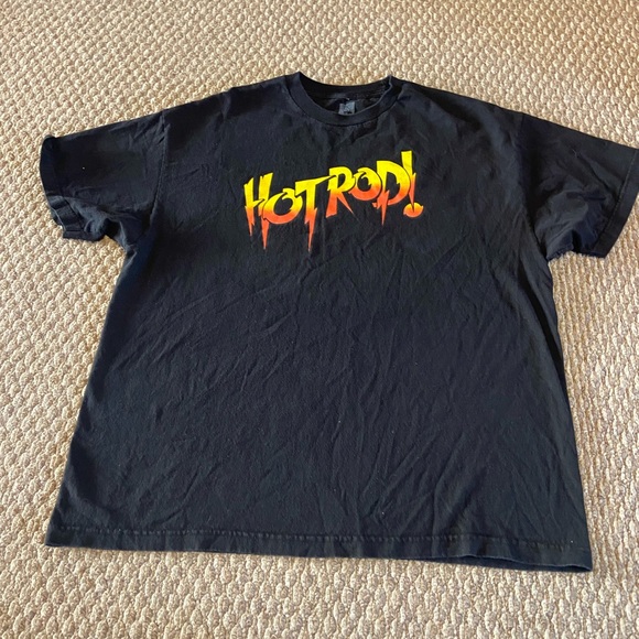 WWE | Shirts | Wwe Authentic Rowdy Roddy Piper Hot Rod Tshirt | Poshmark